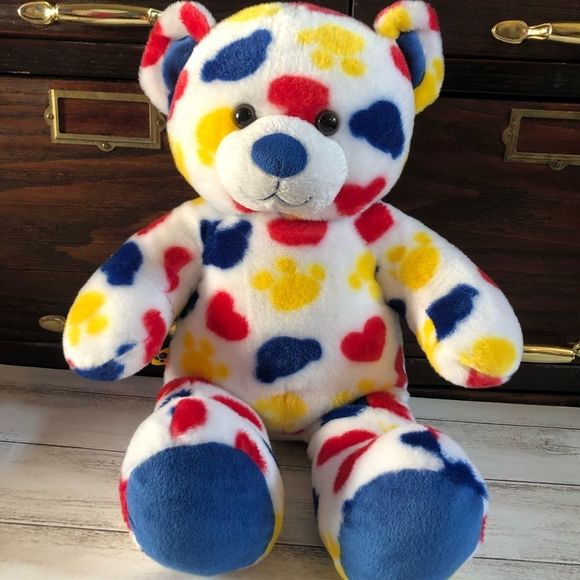 Build-A-Bear | Toys | Build A Bear Primary Colors Logo Bear | Poshmark